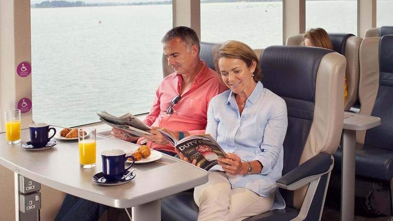 Onboard Seating | Ships & Onboard | Condor Ferries