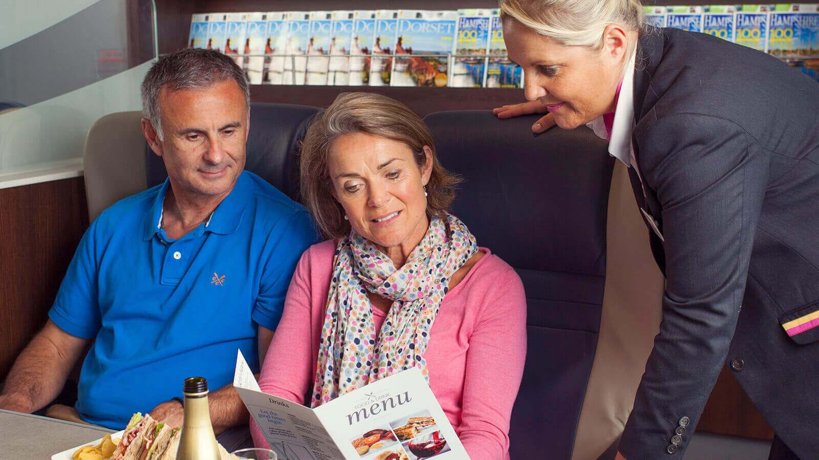 Onboard Seating | Ships & Onboard | Condor Ferries